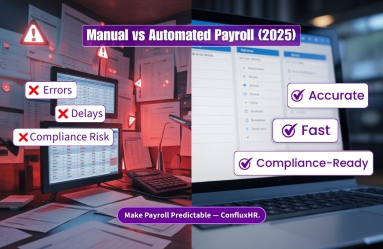 Manual vs Automated Payroll in India 2025- Guide